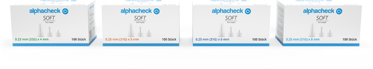 alphacheck soft Pen-Nadeln – Berger Med GmbH